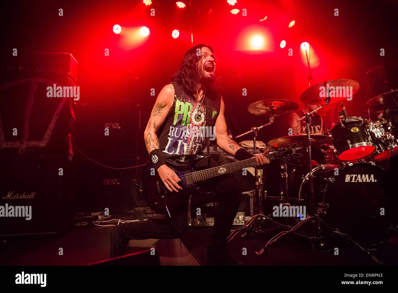 Prong performing live at Paradise Garage Featuring: Tommy Victor Where ...