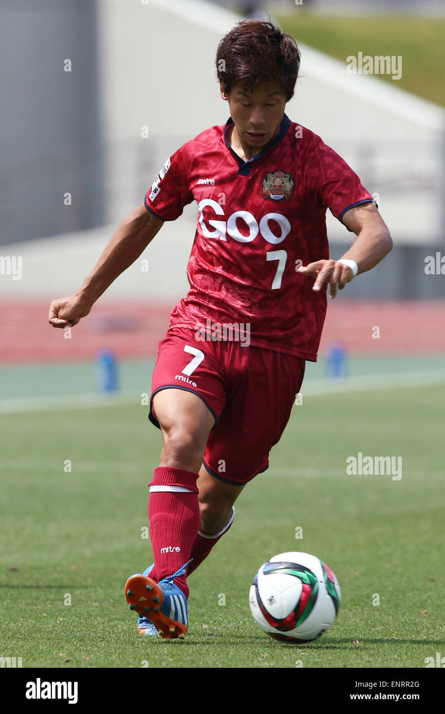 Sagamihara Gion Stadium, Kanagawa, Japan. 10th May, 2015. Keita Tanaka ...
