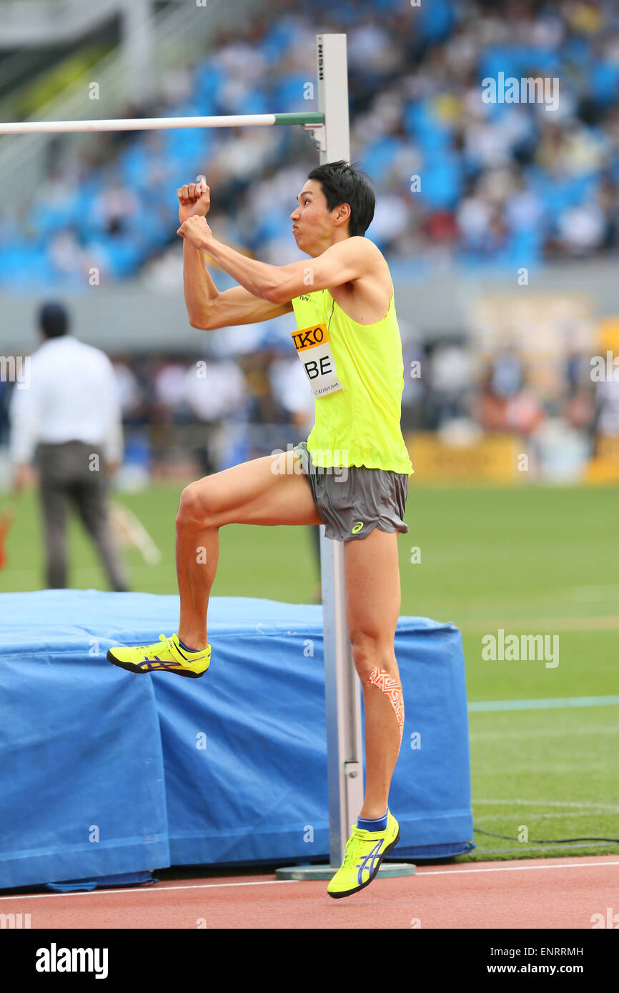 Kawasaki, Men's High Jump at Todoroki Stadium, Kanagawa, Japan. 10th ...