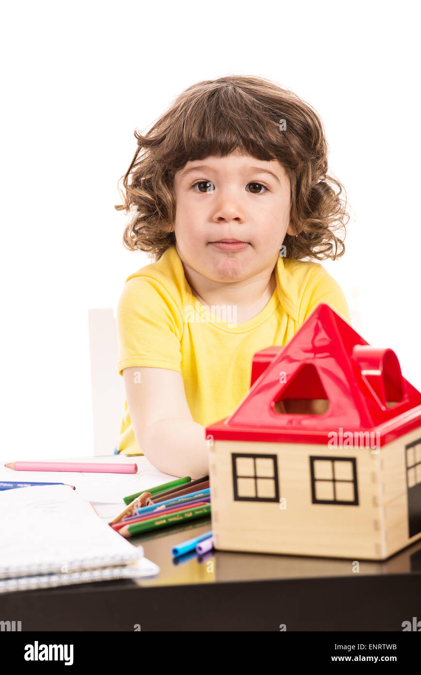 Serious toddler hi-res stock photography and images - Alamy