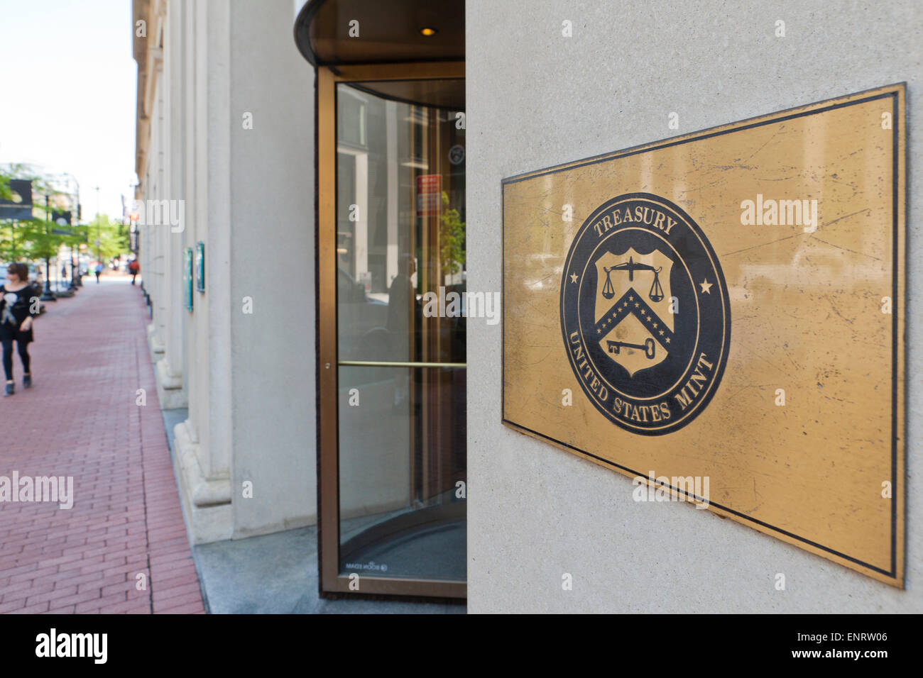 US Mint building - Washington, DC USA Stock Photo - Alamy