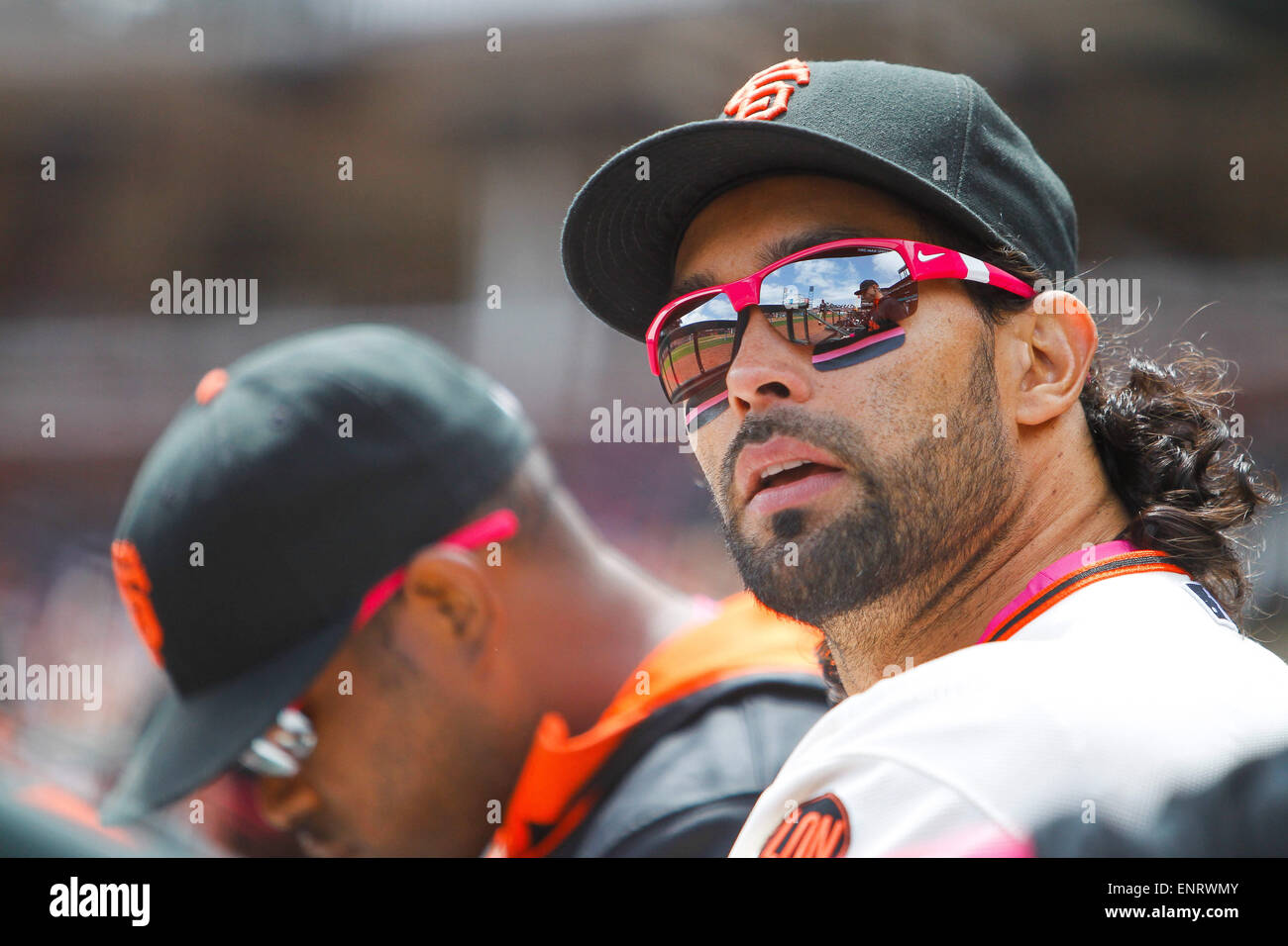 San Francisco, CA. 10th May, 2015. San Francisco Giants center fielder ...