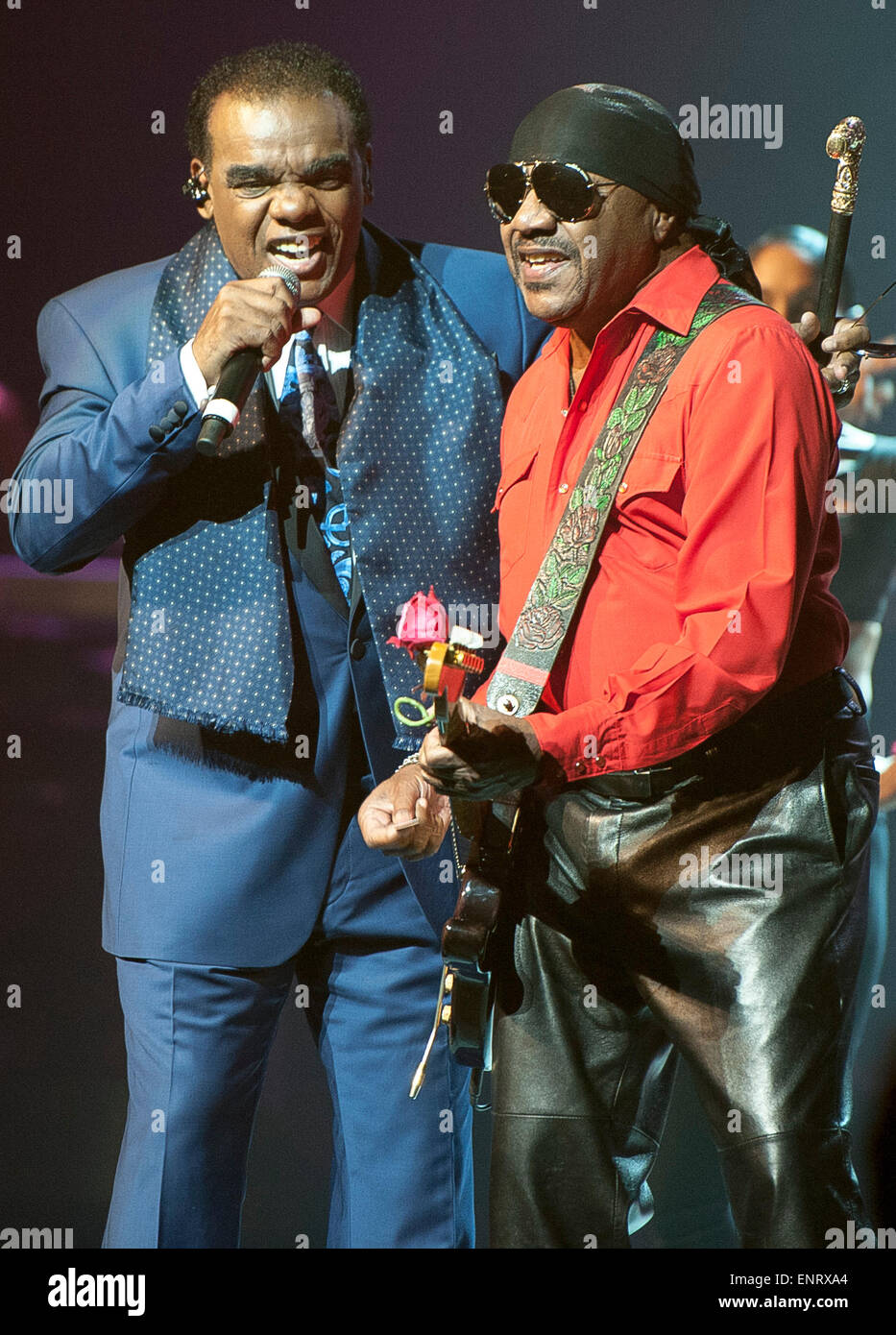 Durham, North Carolina, USA. 10th May, 2015. Singer RONALD ISLEY and ...