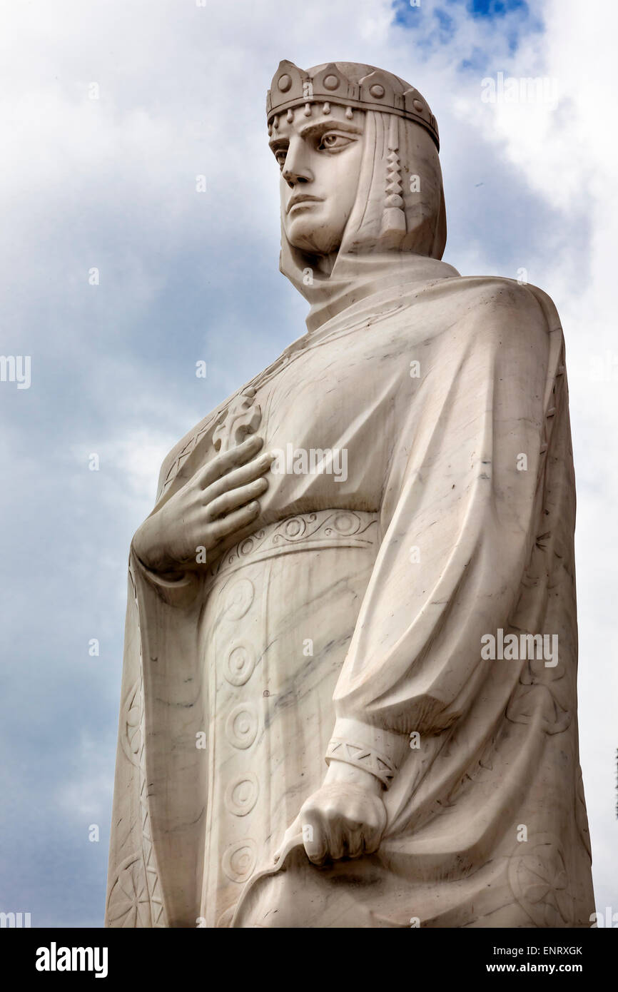 Queen Olga Statue Mikhaylovsky Square Kiev Ukraine. In front of Saint ...
