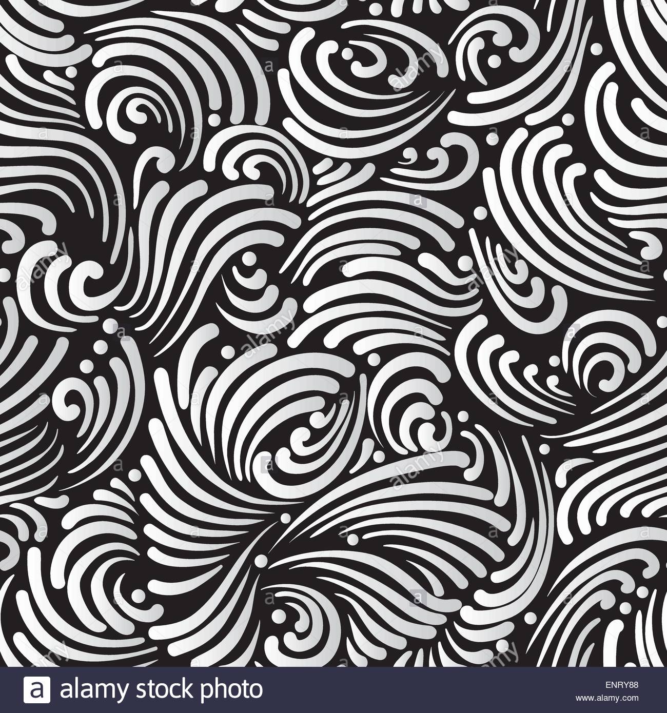Repeating Black White Wave Pattern Stock Vector Images - Alamy Repeating Black White Wave Pattern Stock Vector Images - Alamy