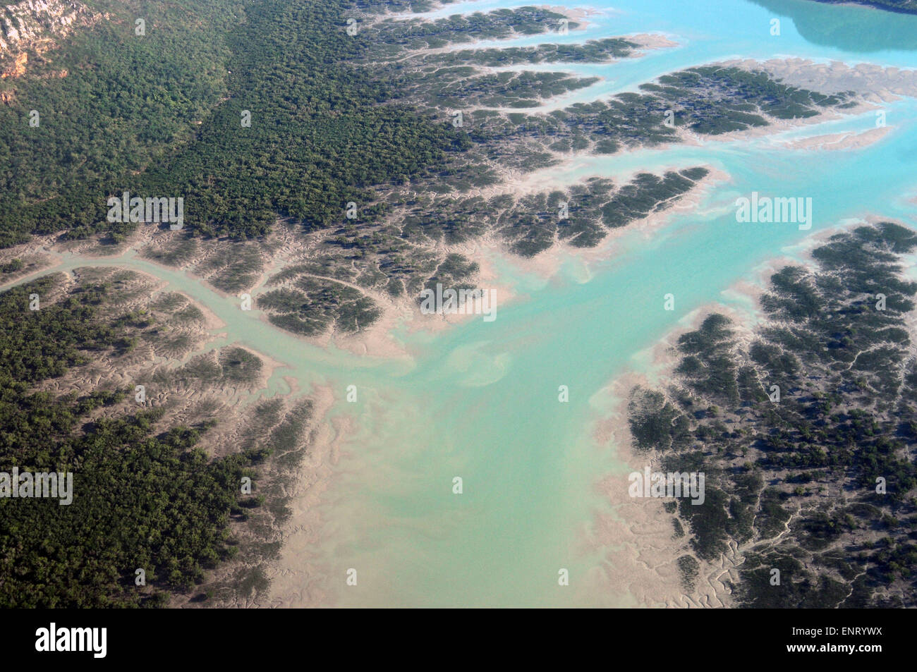 Mangrove creeks at low tide, the Buccaneer Archipelago, Kimberley ... Mangrove creeks at low tide, the Buccaneer Archipelago, Kimberley ...