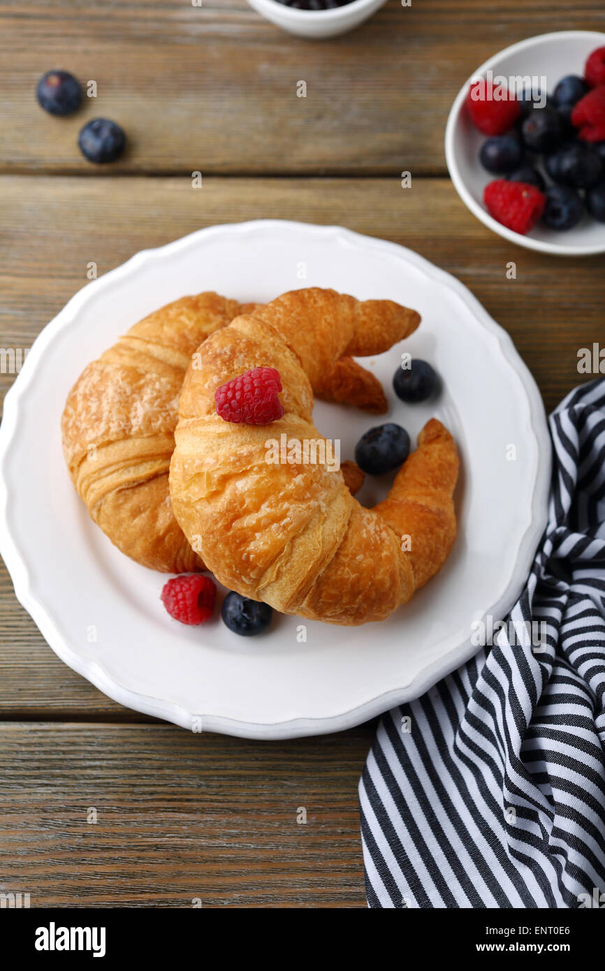 Food and croissants hi-res stock photography and images - Alamy