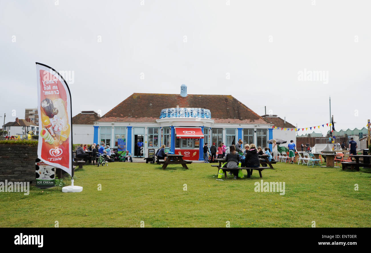 The Big Beach Cafe at Hove Lagoon near Brighton owned by Norman Cook ...