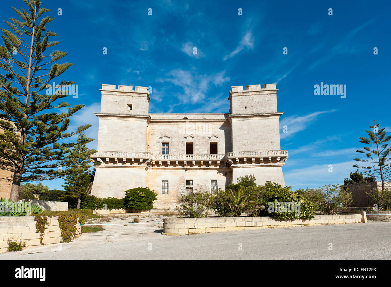Selmun Palace, Mellieha, Malta Stock Photo - Alamy