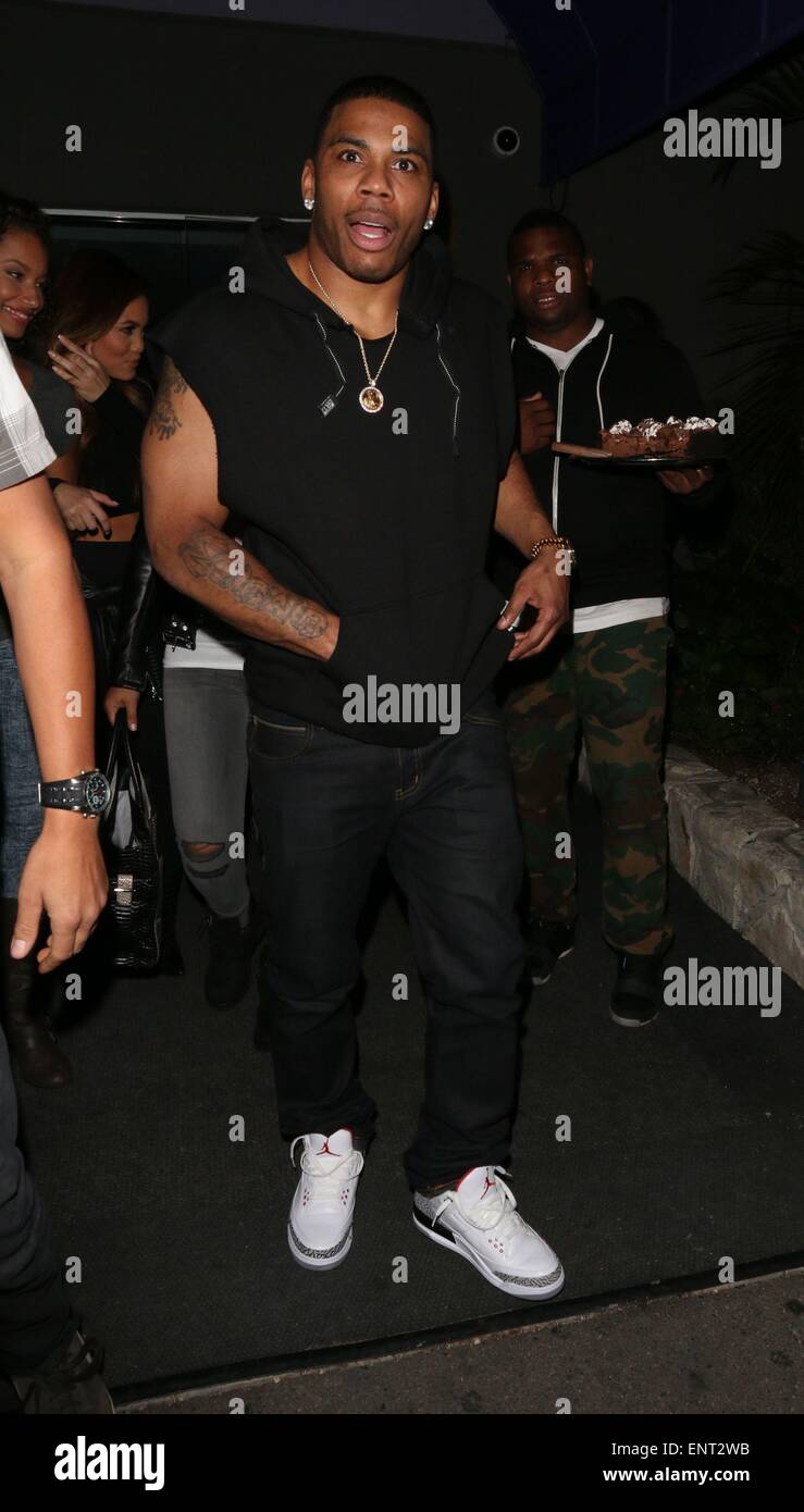 Celebrities leaving Pinz Bowling in Studio City Featuring: Nelly Where ...