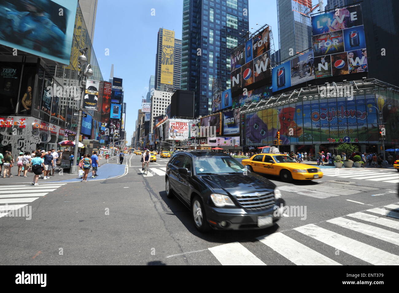 Times Square New York in America Stock Photo - Alamy