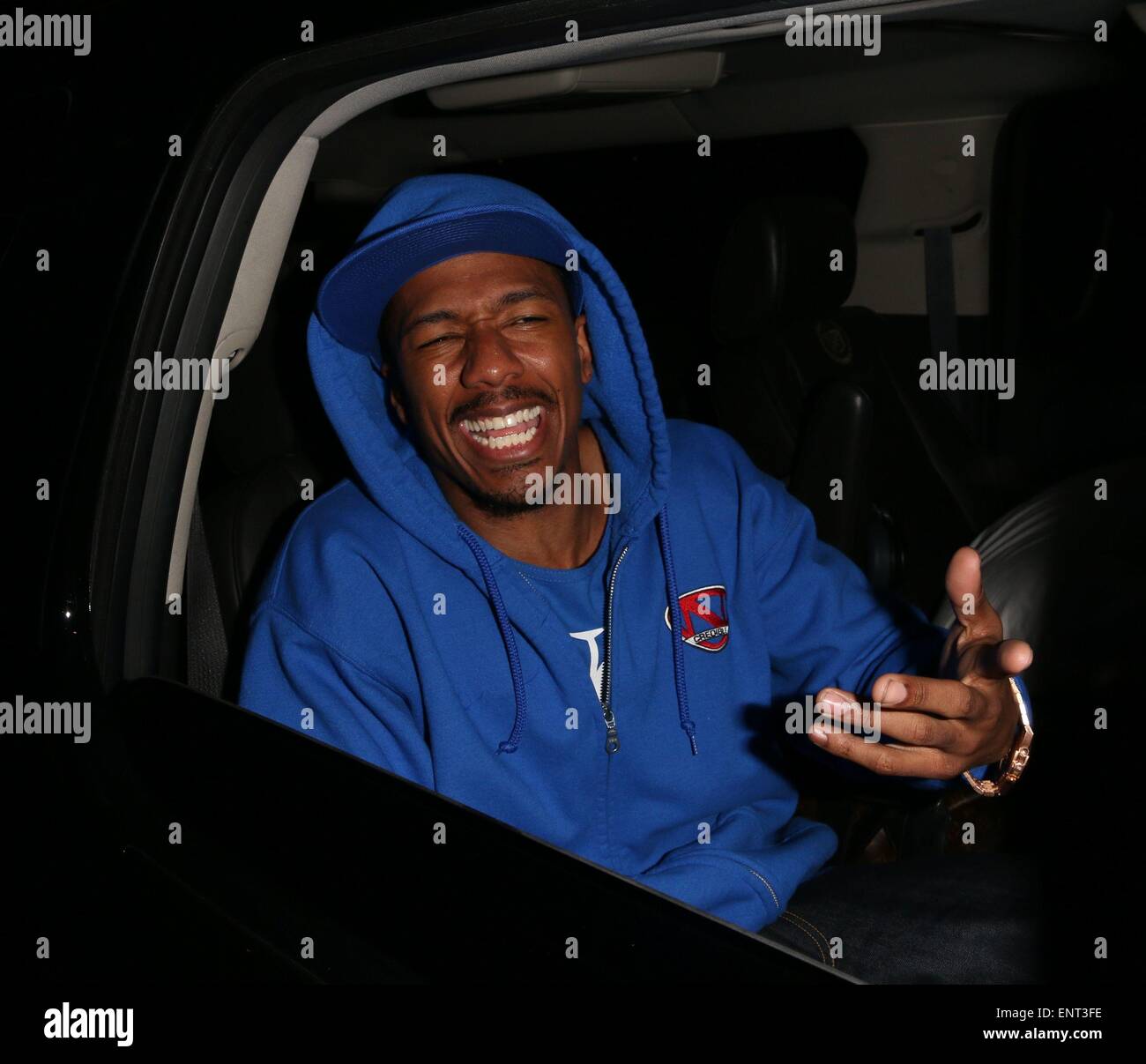 Celebrities leaving Pinz Bowling in Studio City Featuring: Nick Cannon ...