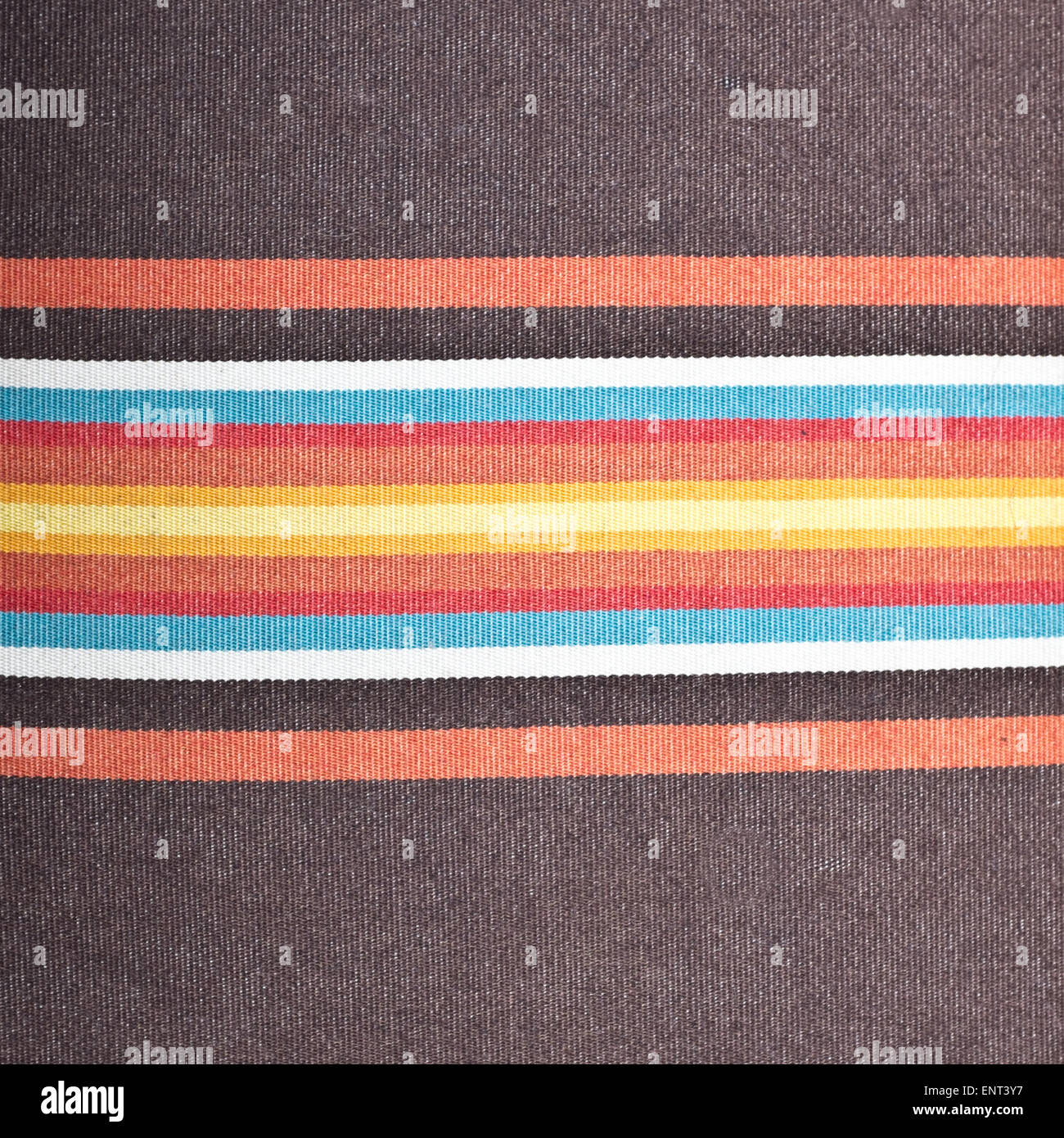 colorful stripes on linen textile Stock Photo - Alamy