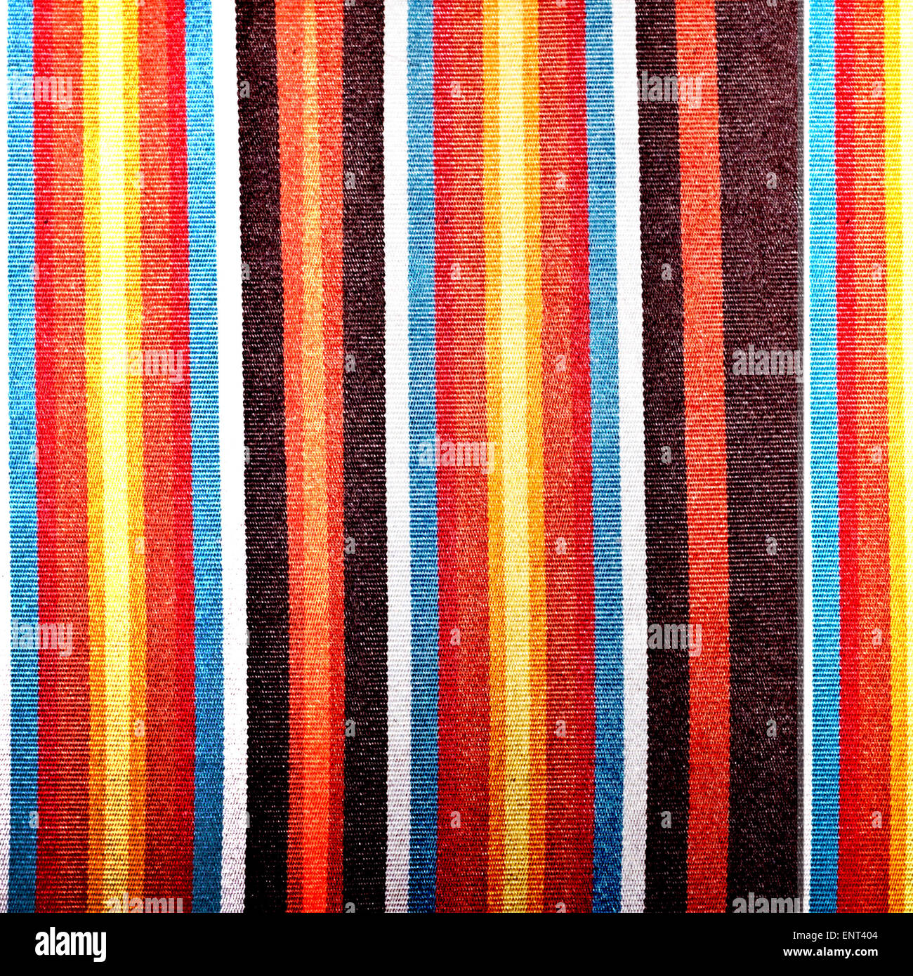 colorful stripes on linen textile Stock Photo - Alamy