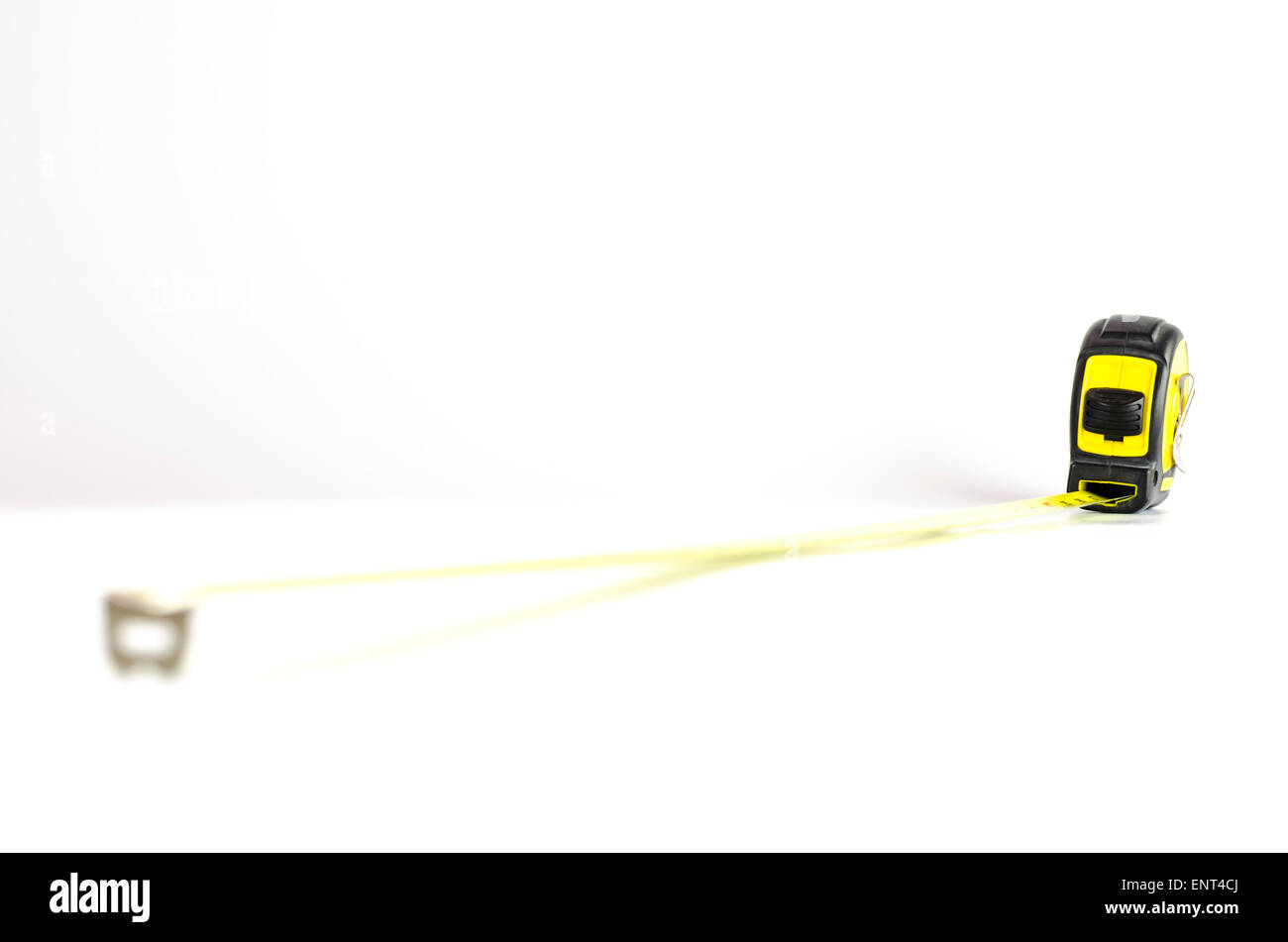 tape measure on a white background Stock Photo - Alamy