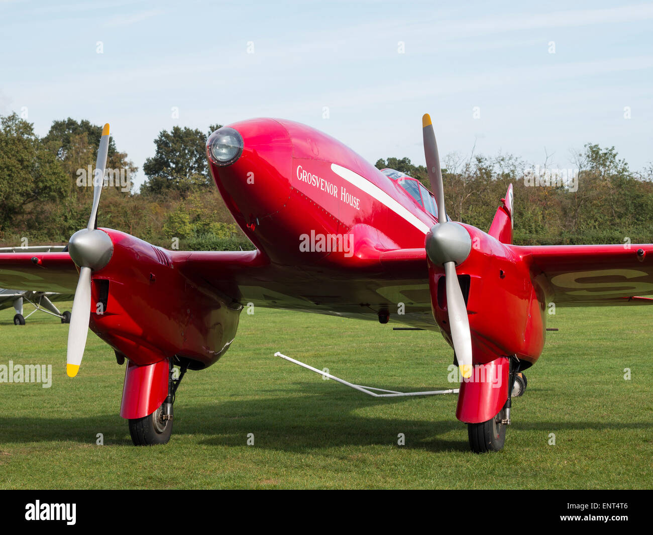 1930s de havilland Comet Racer 'Grosvenor House' at the Shuttleworth ...