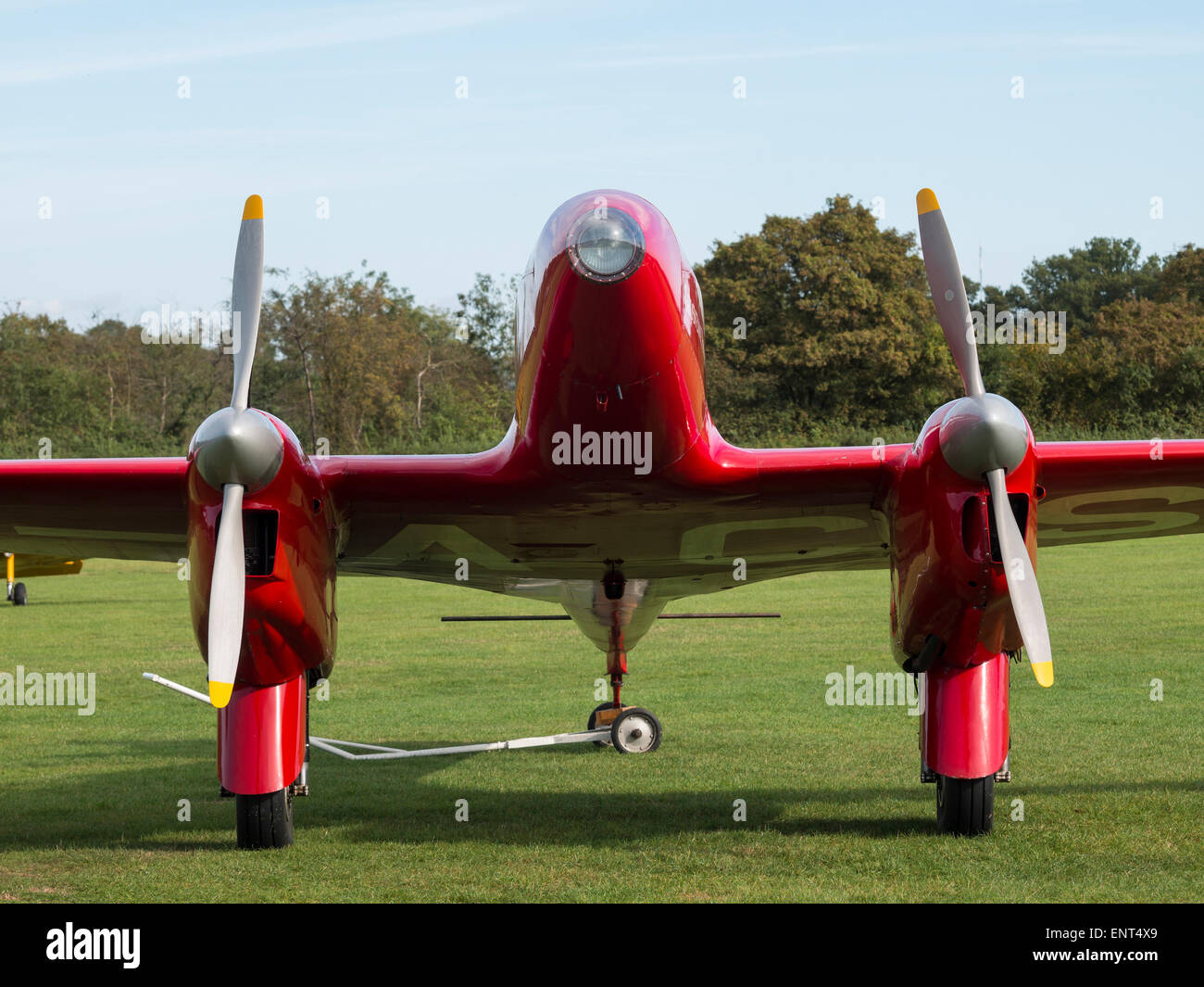 1930s de havilland Comet Racer 'Grosvenor House' at the Shuttleworth ...