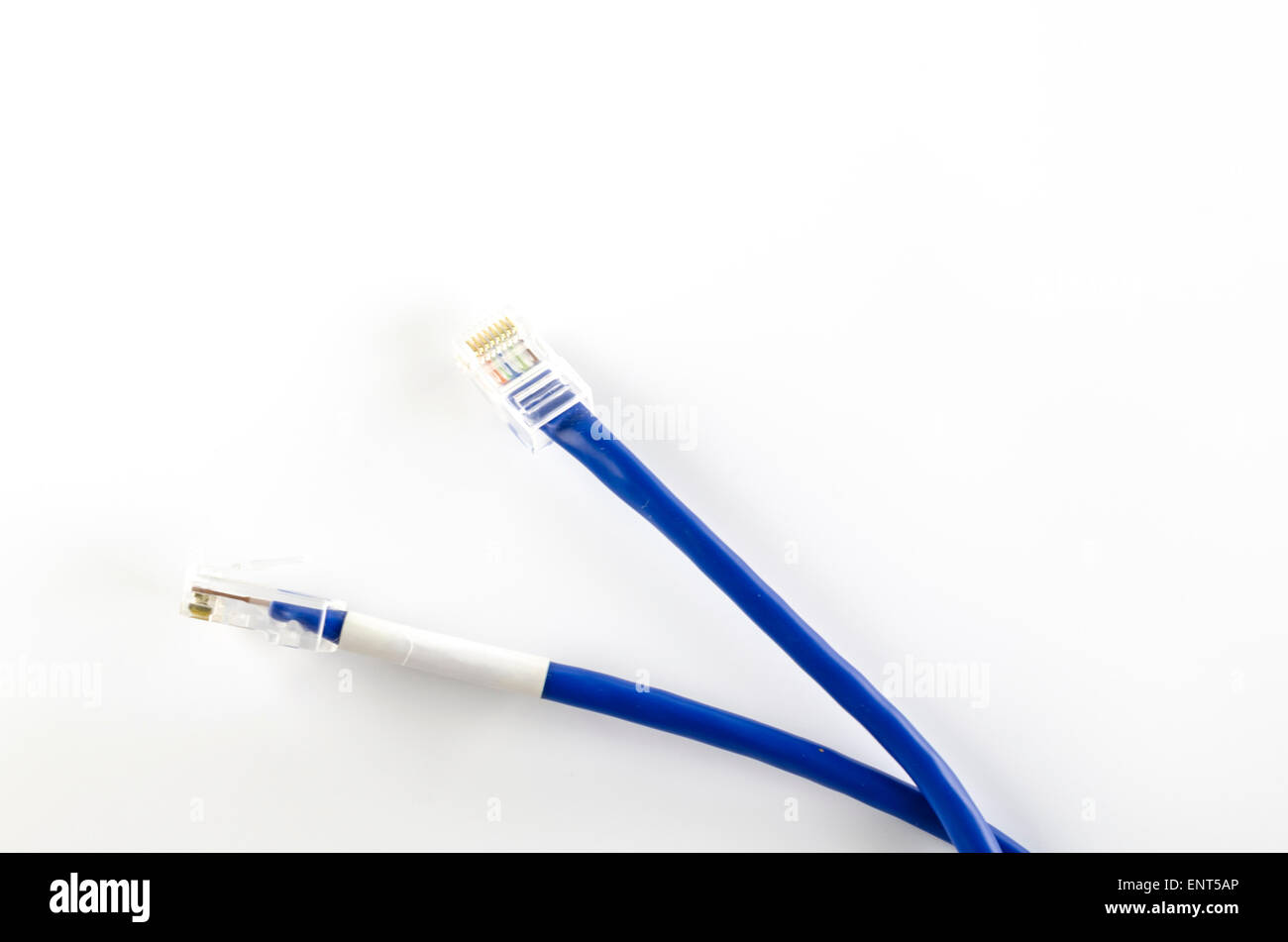 wireless lan cable on a white background Stock Photo - Alamy