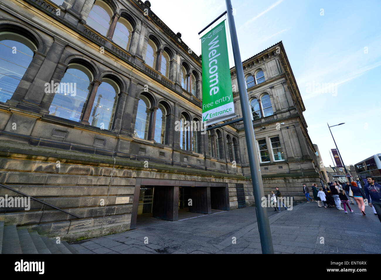 Exterior view of the National Museum of Scotland Stock Photo - Alamy