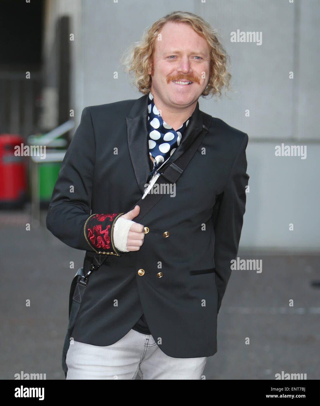 Keith Lemon outside the ITV Studios Featuring: Keith Lemon,Leigh ...