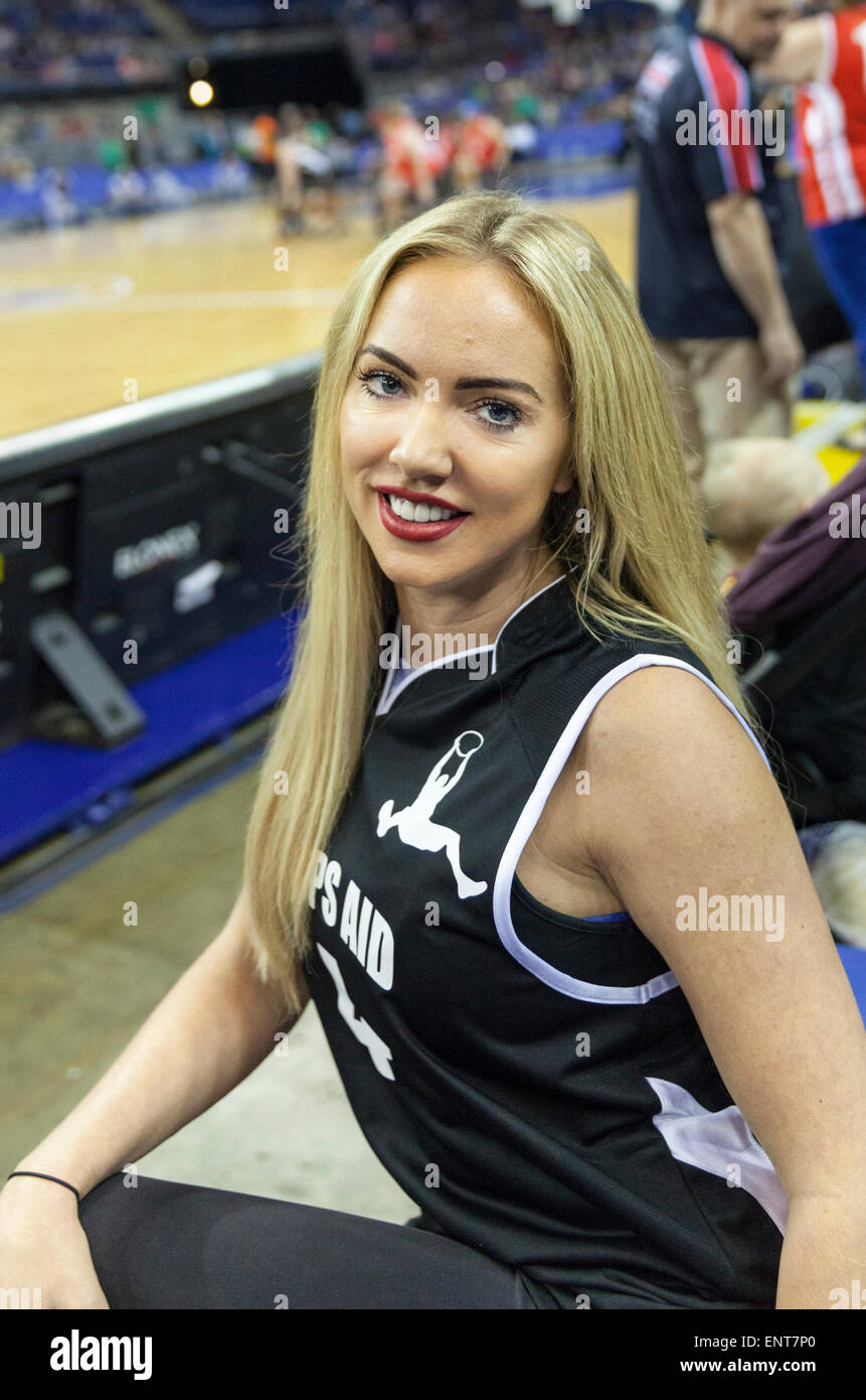 London, UK. 10th May 2015. Aisleyne Horgan-Wallace takes part in the ...