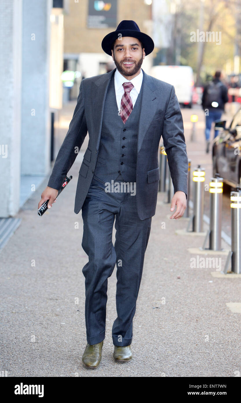 Samuel Anderson outside ITV Studios Featuring: Samuel Anderson Where ...