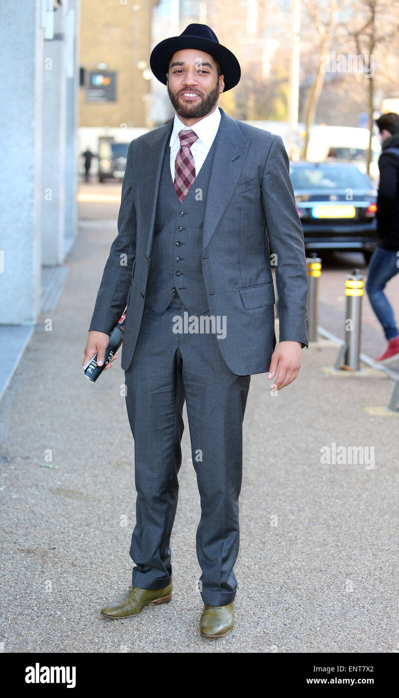 Samuel Anderson outside ITV Studios Featuring: Samuel Anderson Where ...