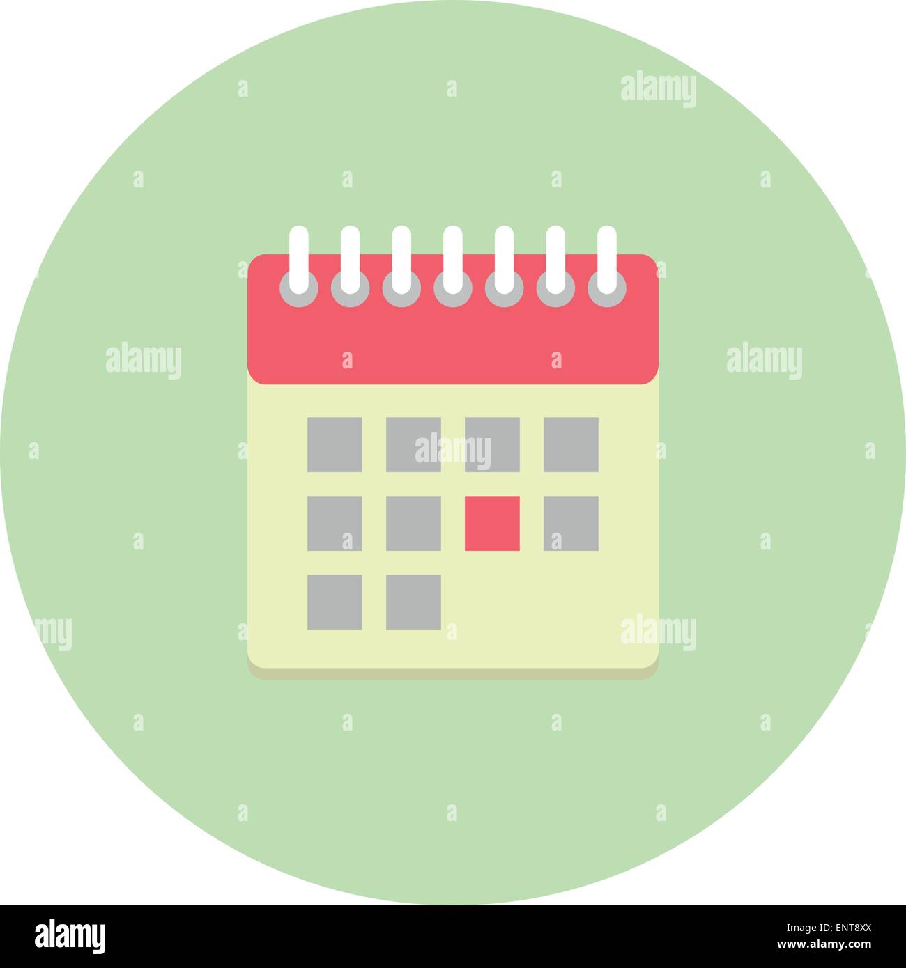 Flat style calendar icon Stock Vector Image & Art - Alamy