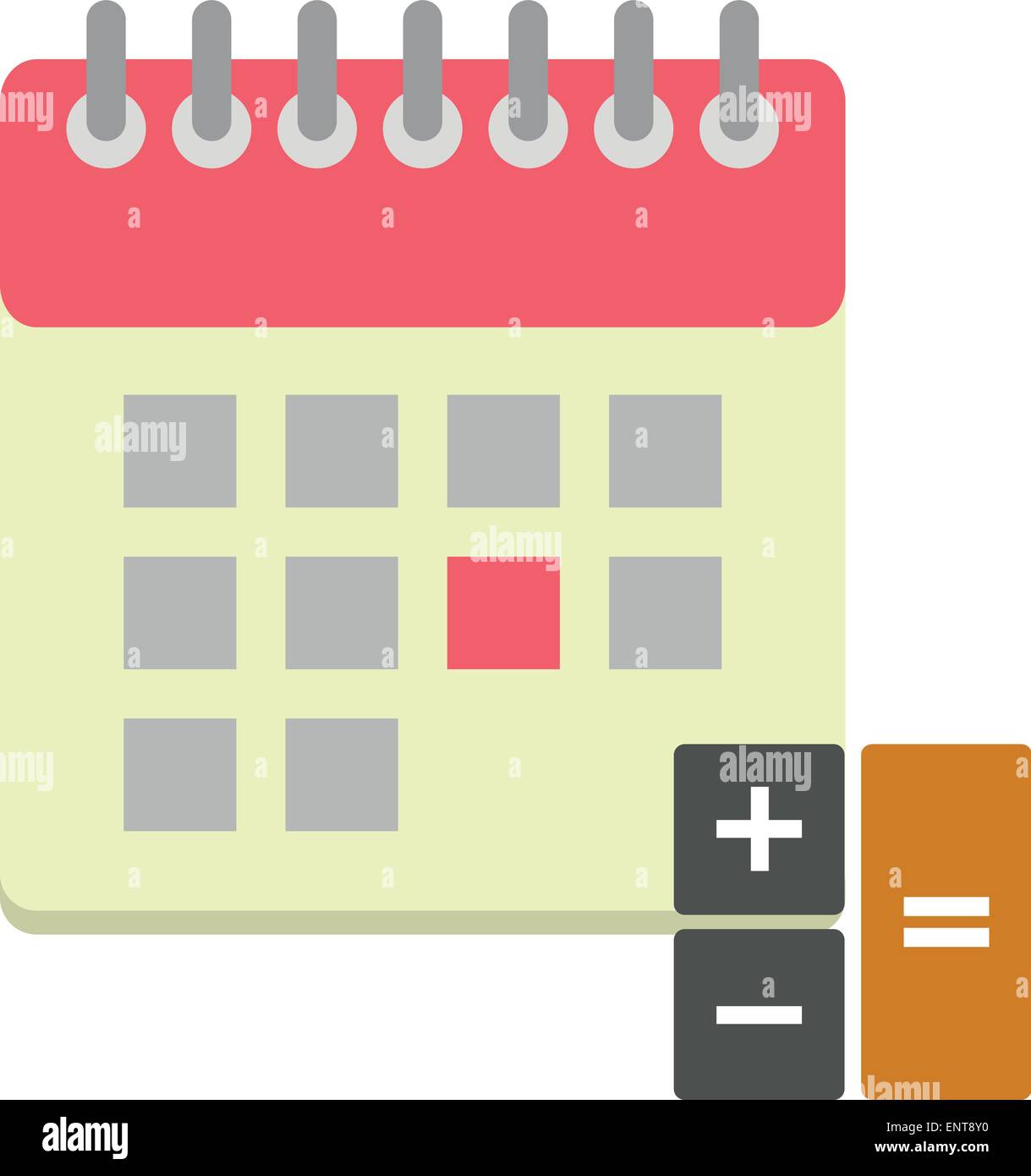 Electronic calculator and calendar hi-res stock photography and images ...