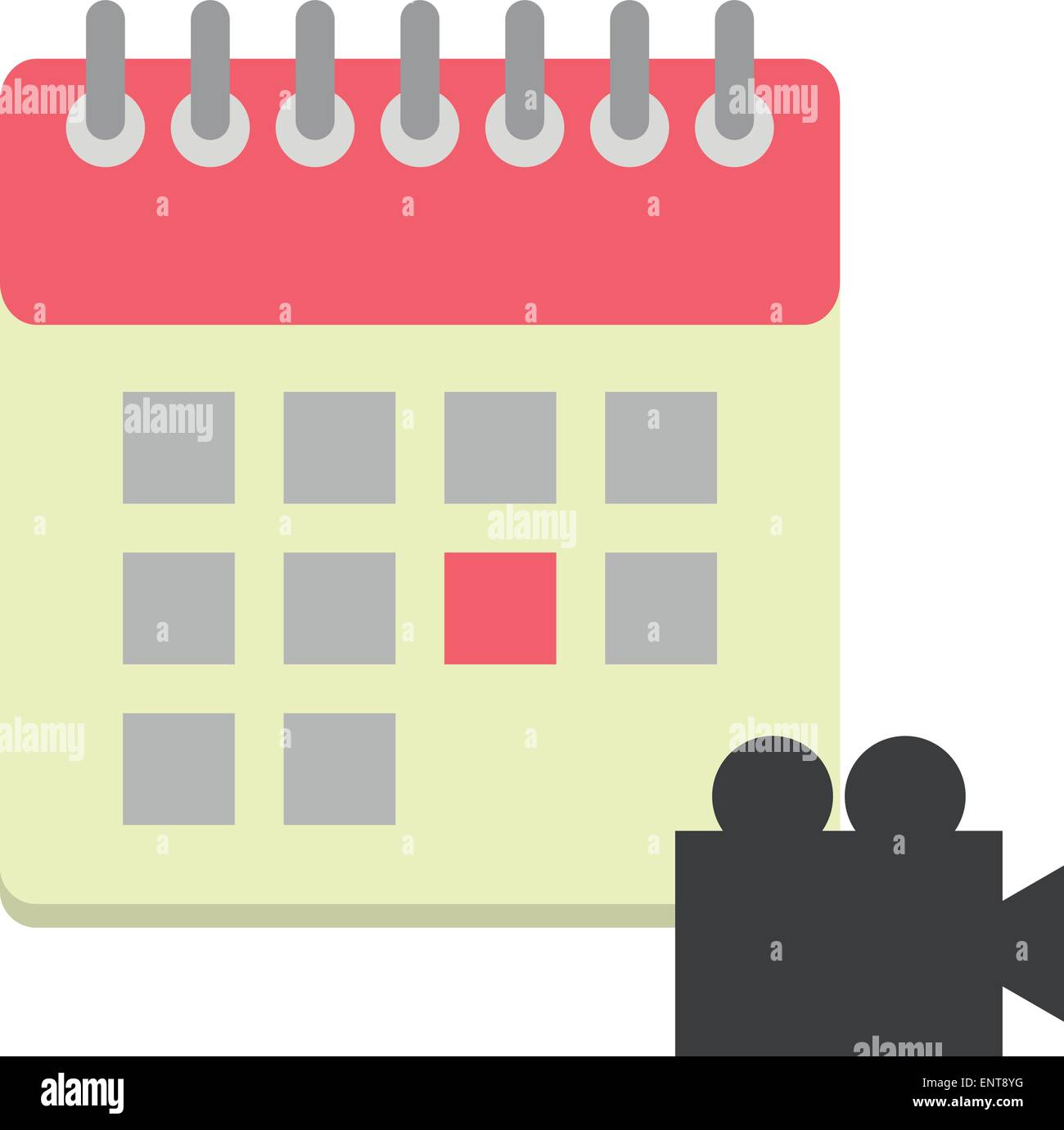 Calendar mark Stock Vector Images - Alamy
