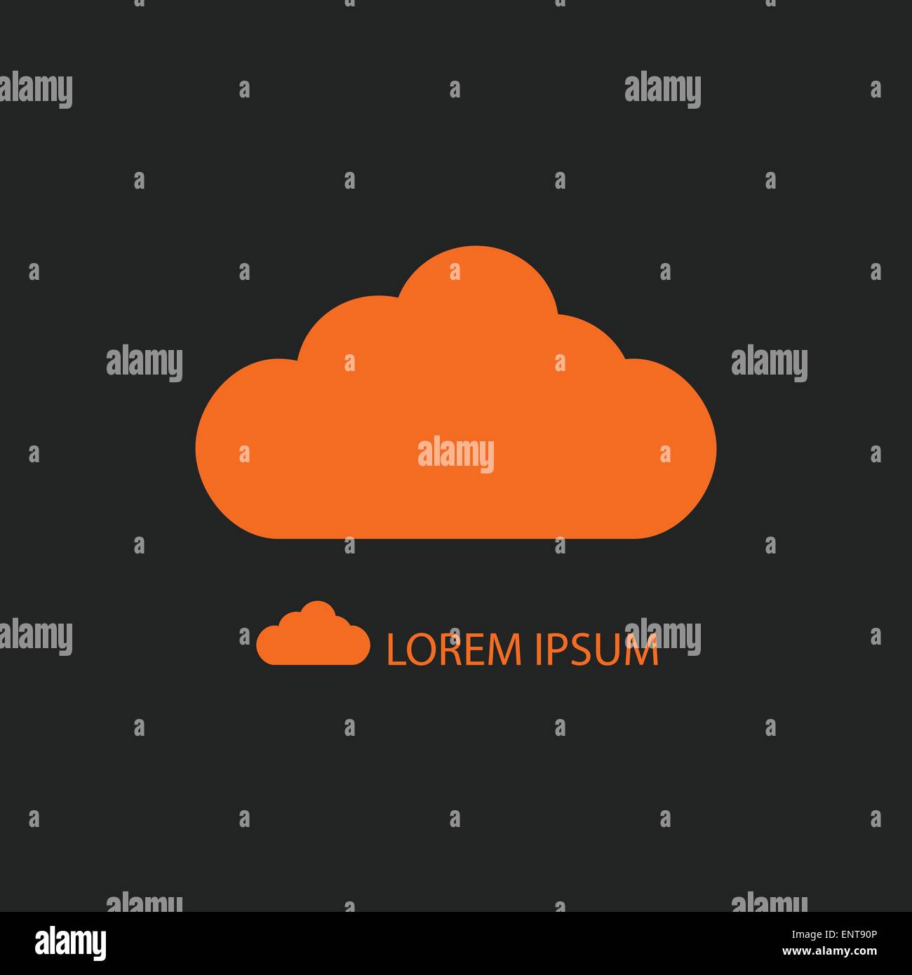 Cloud Logo Vector High Resolution Stock Photography and Images - Alamy