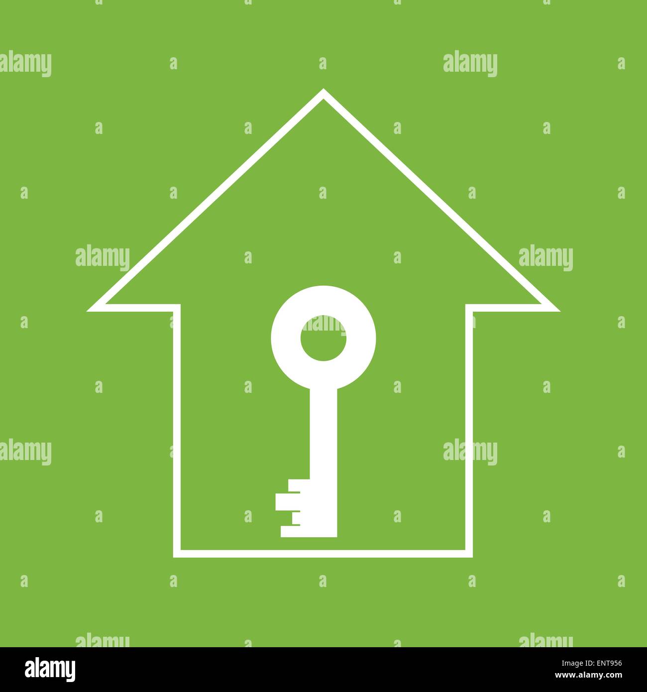 House key Stock Vector Images - Alamy