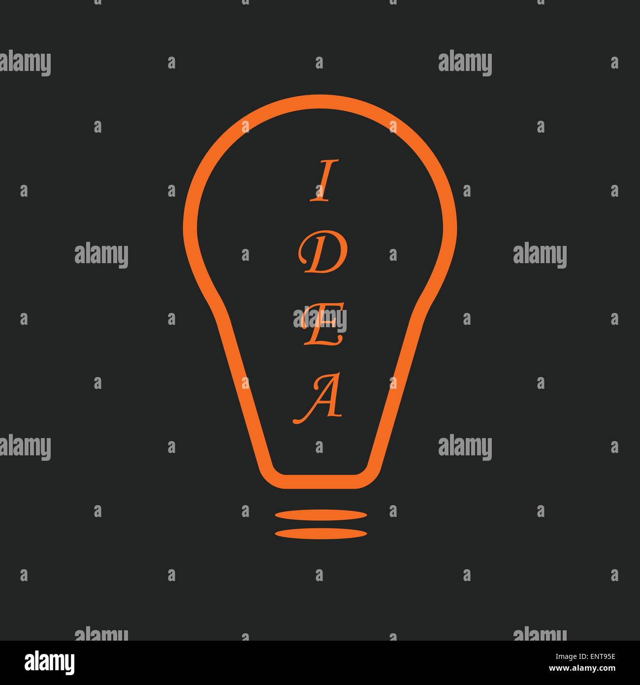 Idea bulb Stock Vector Images - Alamy