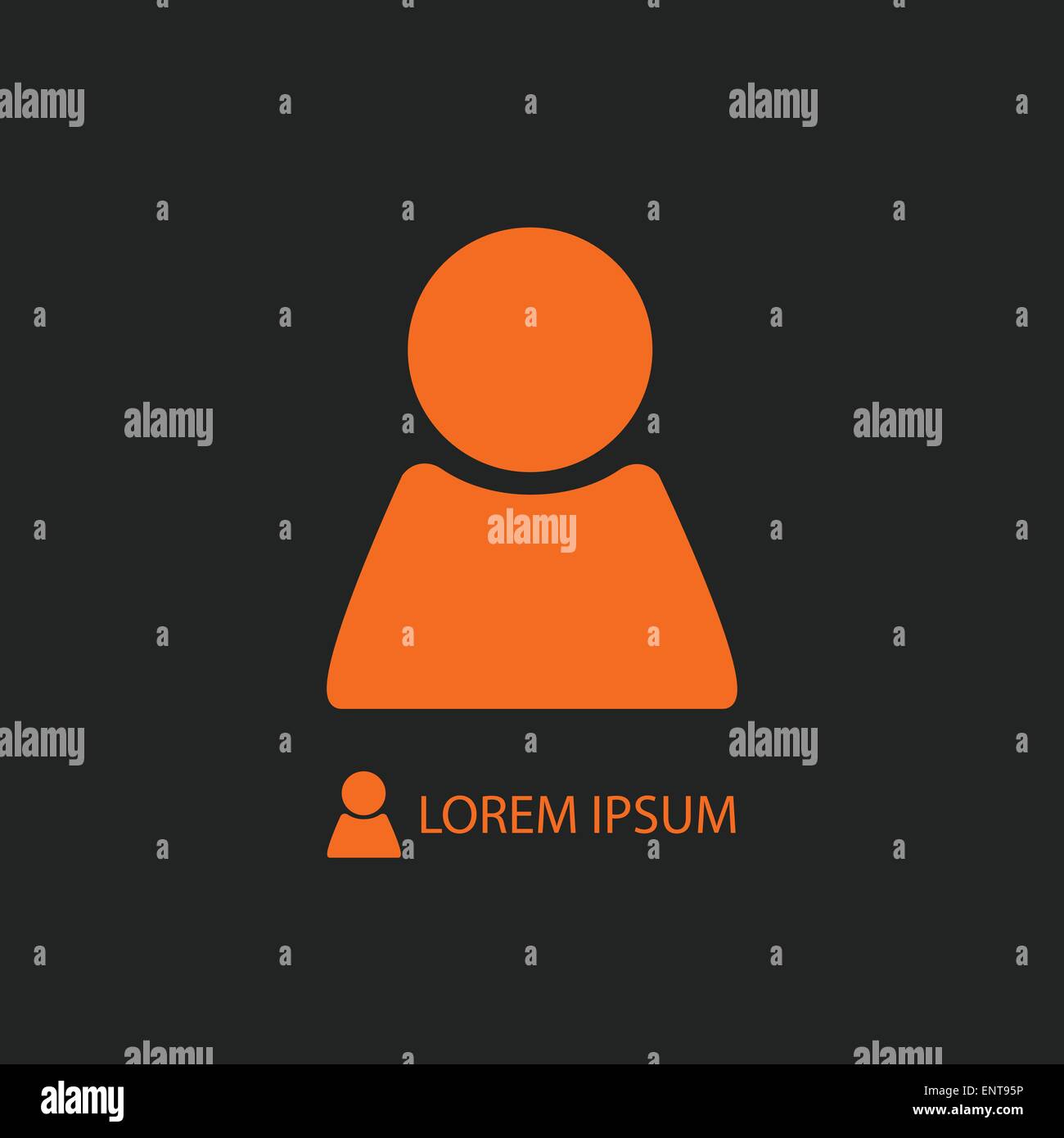 Orange man Stock Vector Images - Alamy