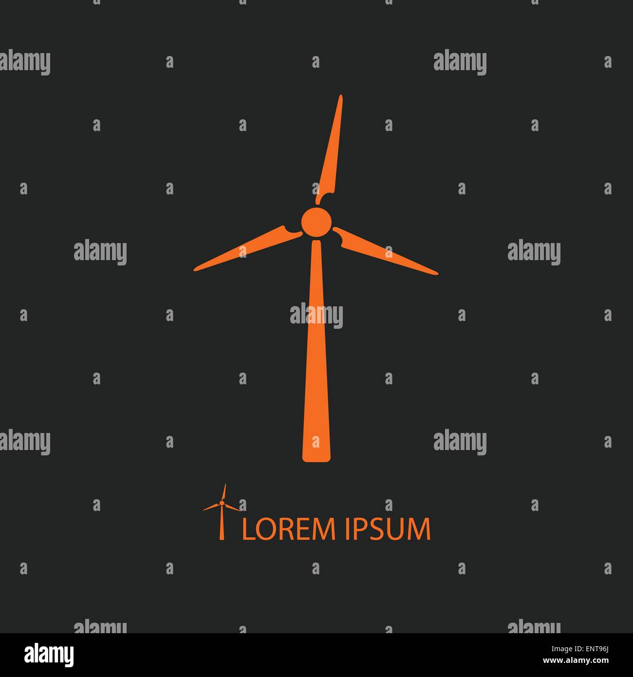 Turbine wind energy Stock Vector Images - Alamy