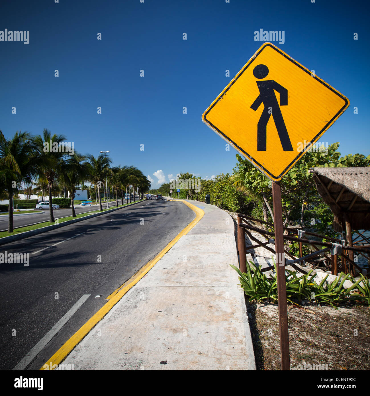 Zebra crossing sign on hi-res stock photography and images - Alamy