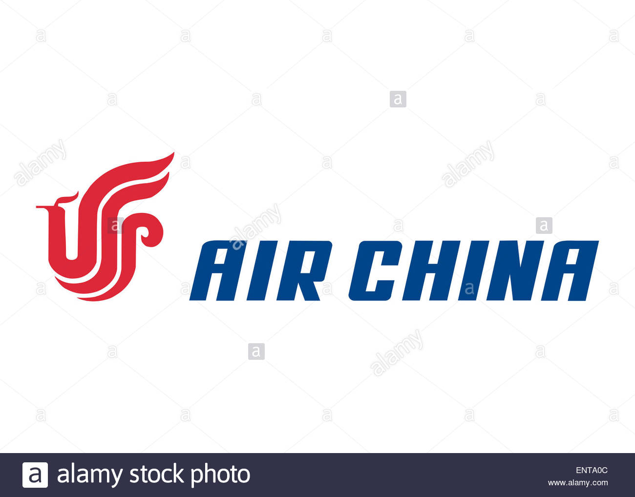 Air China Airlines logo icon symbol flag emblem Stock Photo, Royalty ...