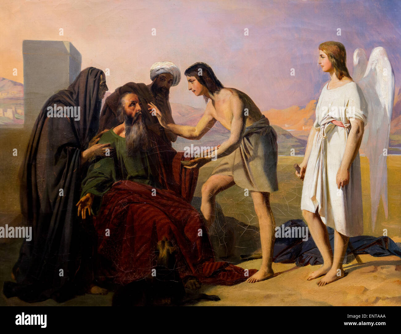 Archangel raphael hi-res stock photography and images - Alamy