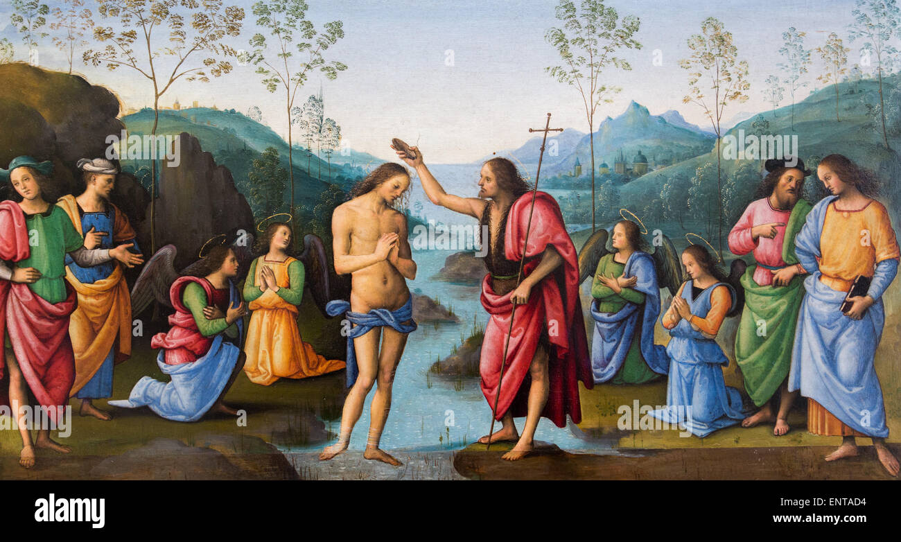 Piero della francesca baptism hi-res stock photography and images - Alamy
