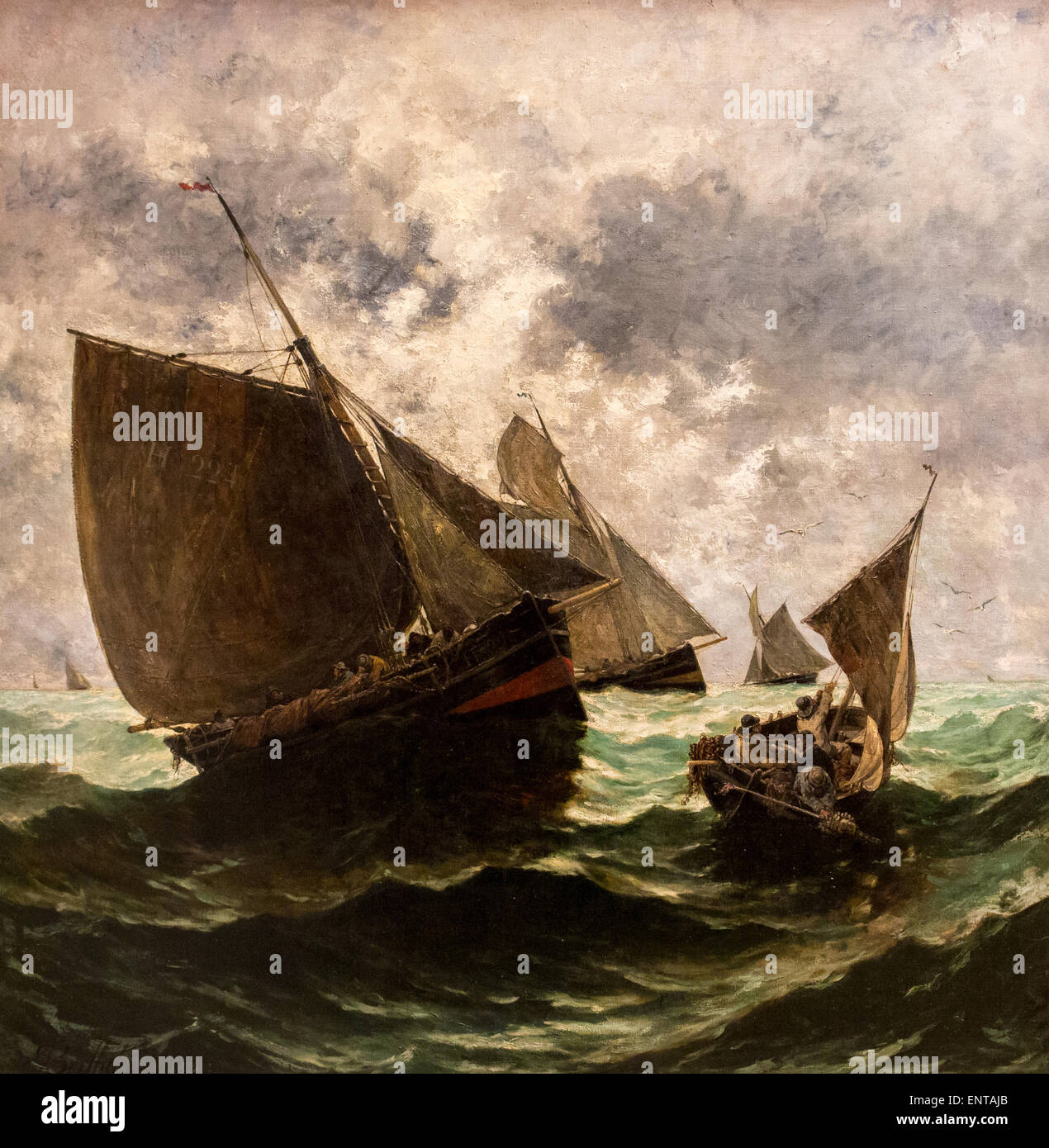 19th century fishing boat hi-res stock photography and images - Alamy