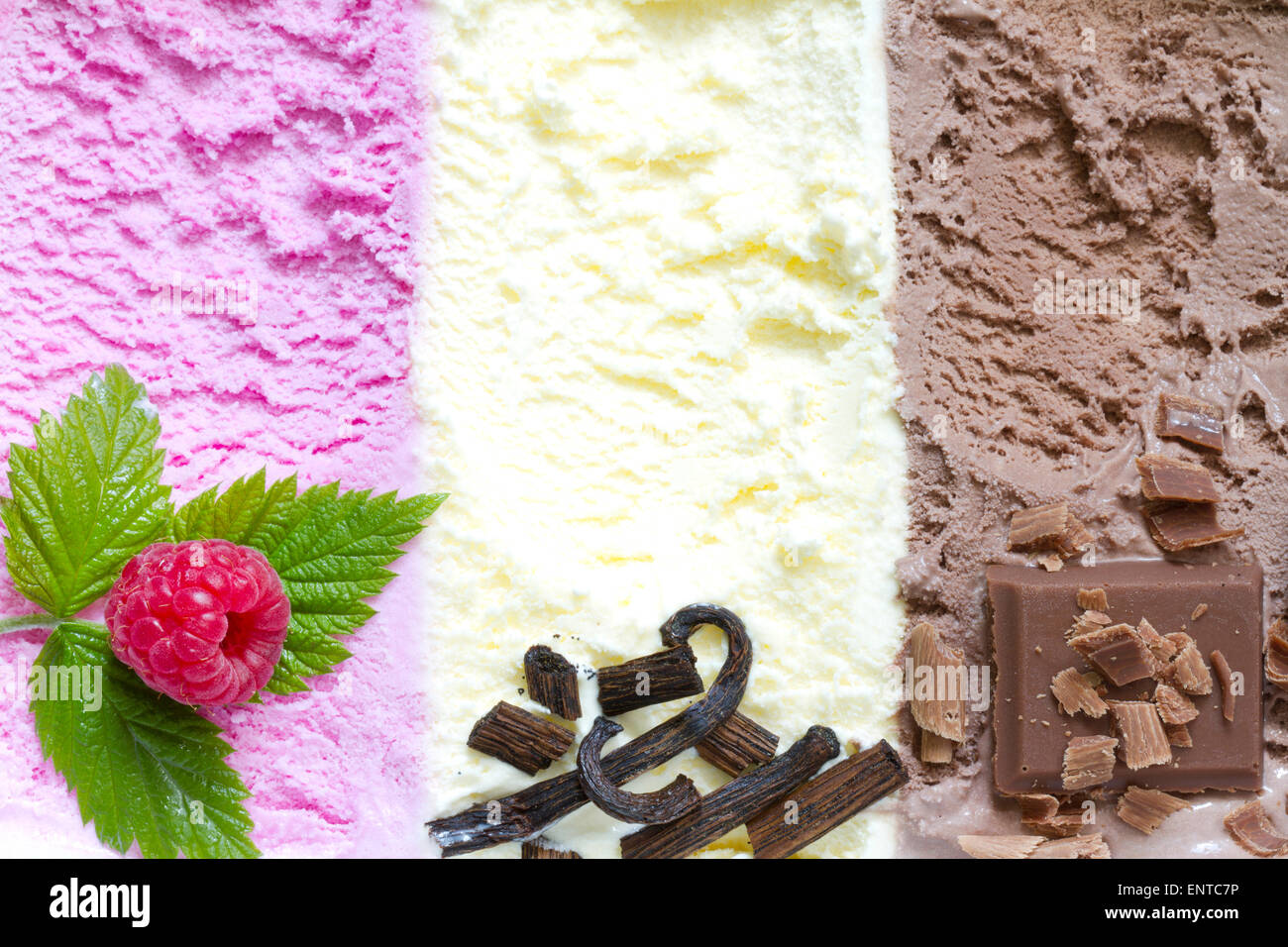 Colorful ice cream abstract background with fresh fruits Stock Photo ...