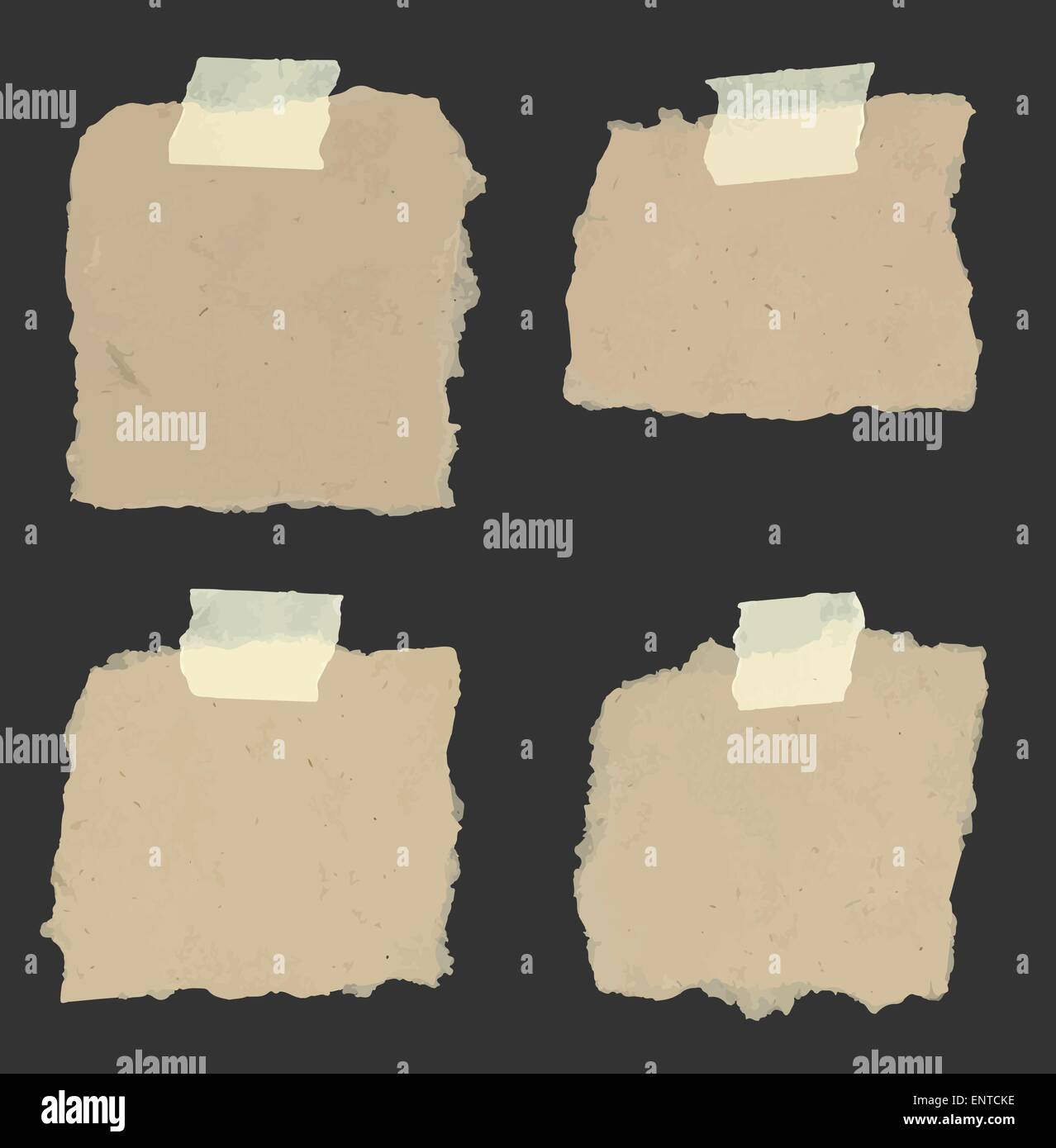 Ripped paper black Stock Vector Images - Alamy