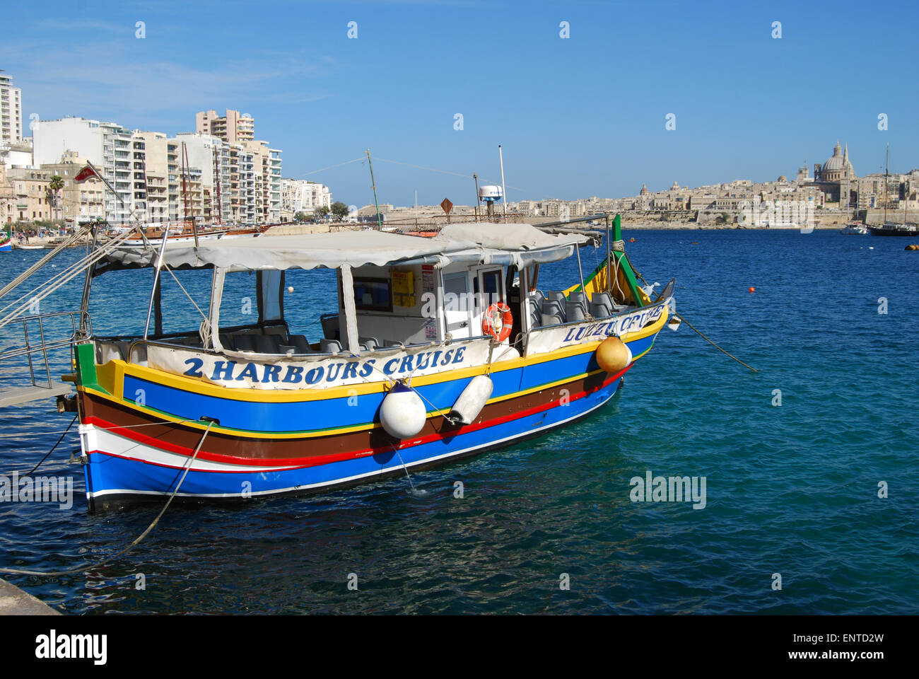 Luzzu harbour cruise hi-res stock photography and images - Alamy