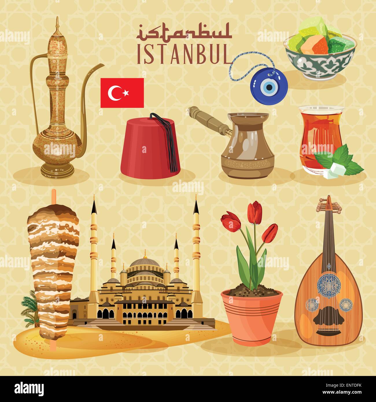 Arabic Vessel Stock Vector Images - Alamy