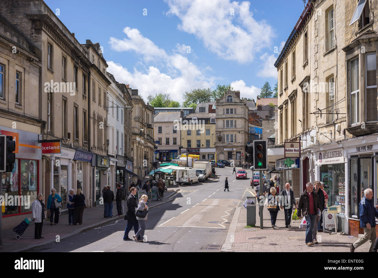 Frome in Somerset, England Stock Photo - Alamy
