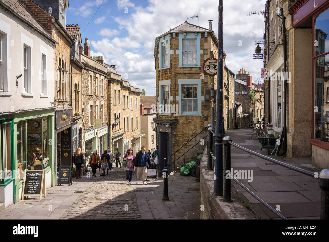 Catherine Hill at Frome in Somerset, England Stock Photo - Alamy