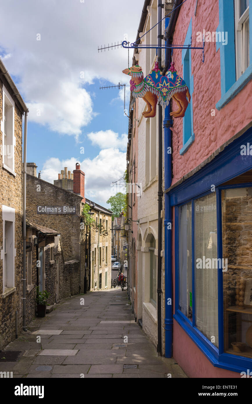 Paul Street, Frome in Somerset, England Stock Photo - Alamy