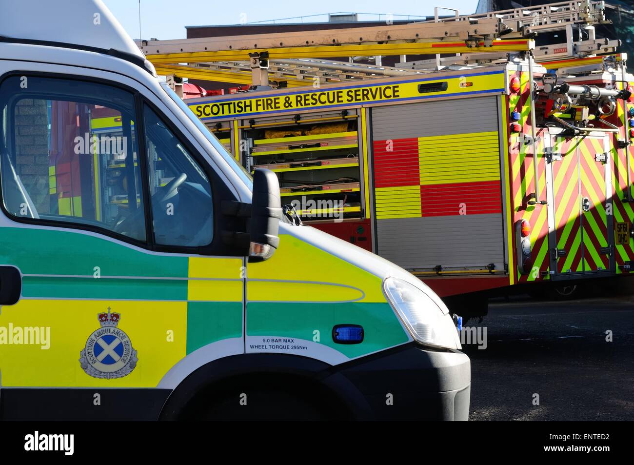 Scottish ambulance vehicle hi-res stock photography and images - Alamy
