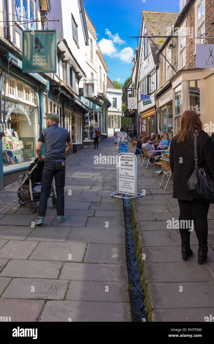 Cheap Street in Frome, Somerset is one of Europe's best preserved ...