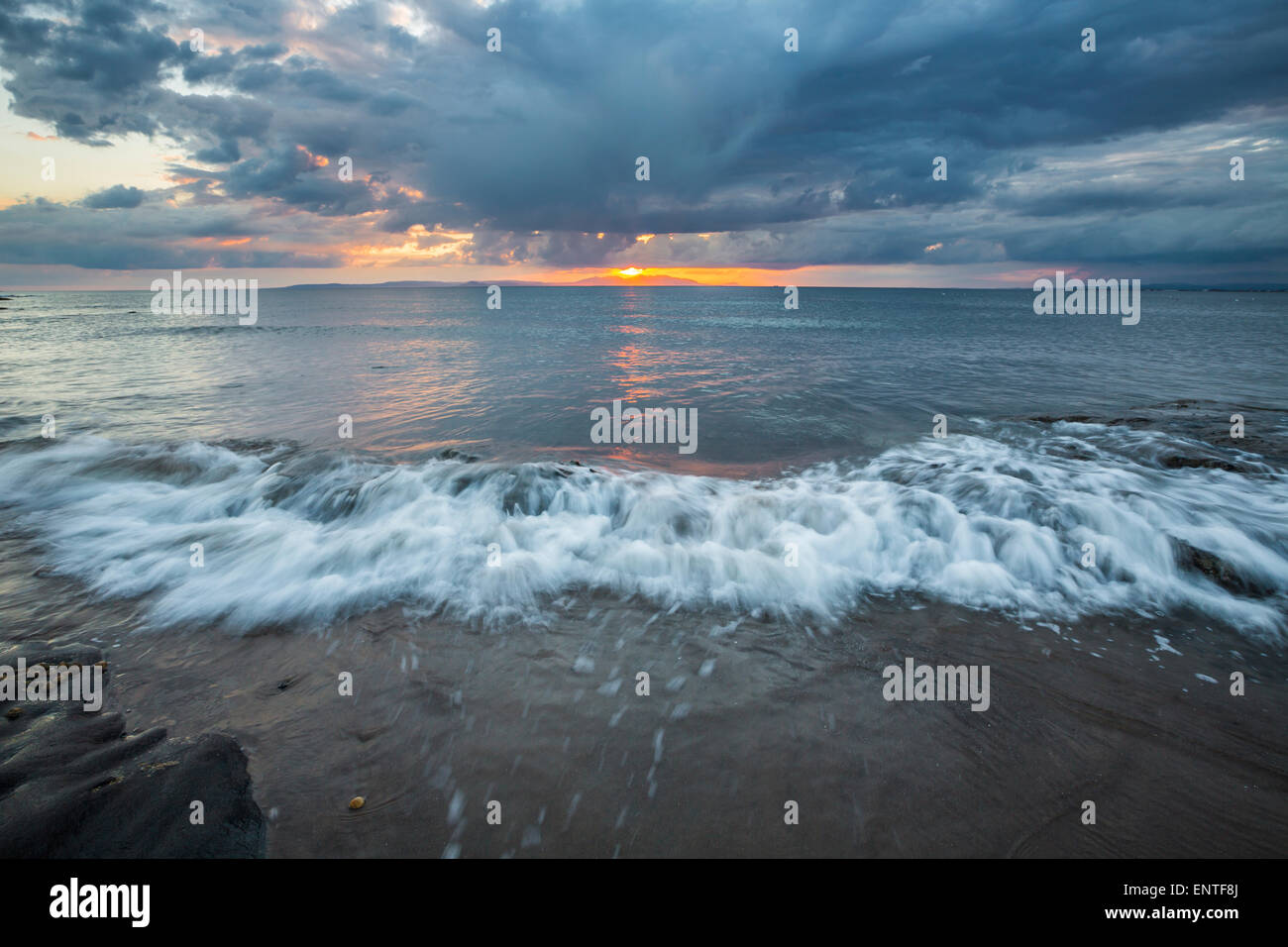 Prestwick beach arran hi-res stock photography and images - Alamy